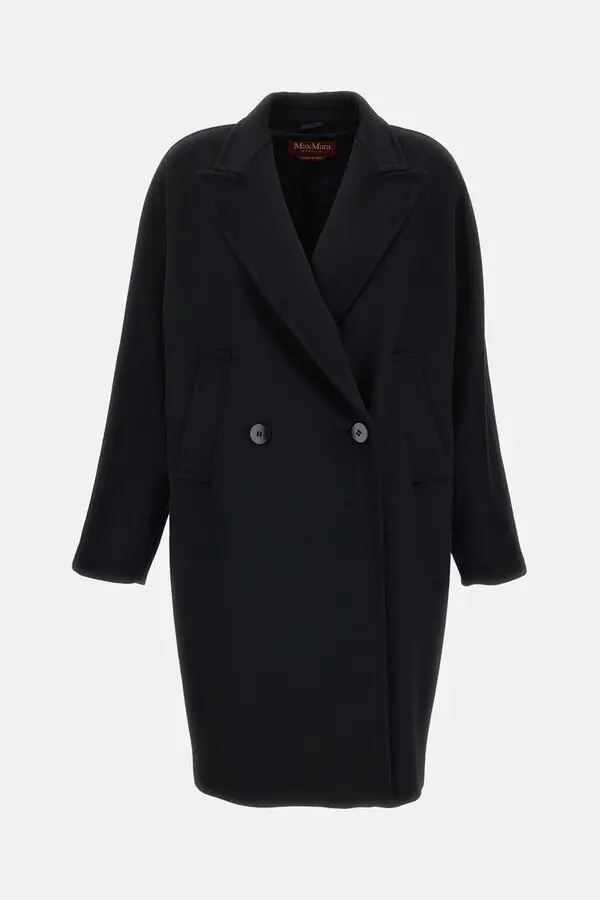 Max Mara Double Breasted Coat - Multicolor