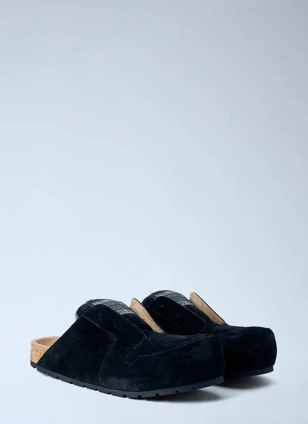 Balenciaga Suede Dumbo Mules