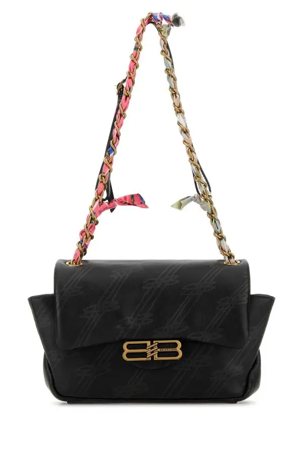 Balenciaga Printed Leather Mini Darling Shoulder Bag - Multicolor