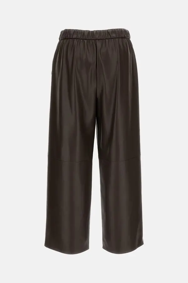 Max Mara Coated Jersey Cropped Trousers