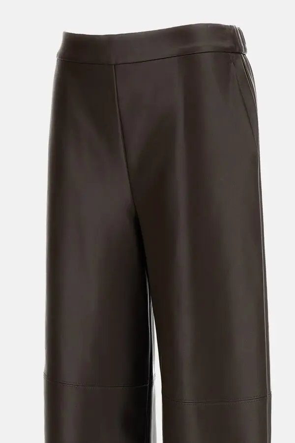 Max Mara Coated Jersey Cropped Trousers