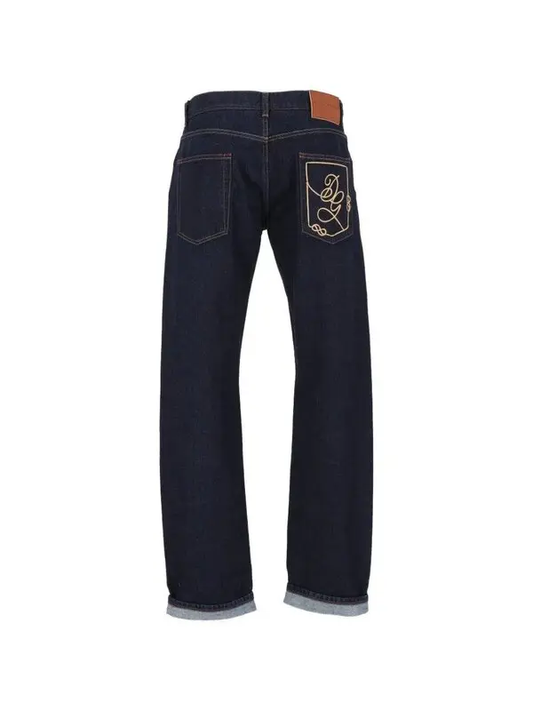 Dolce & Gabbana Jeans With Embroidery