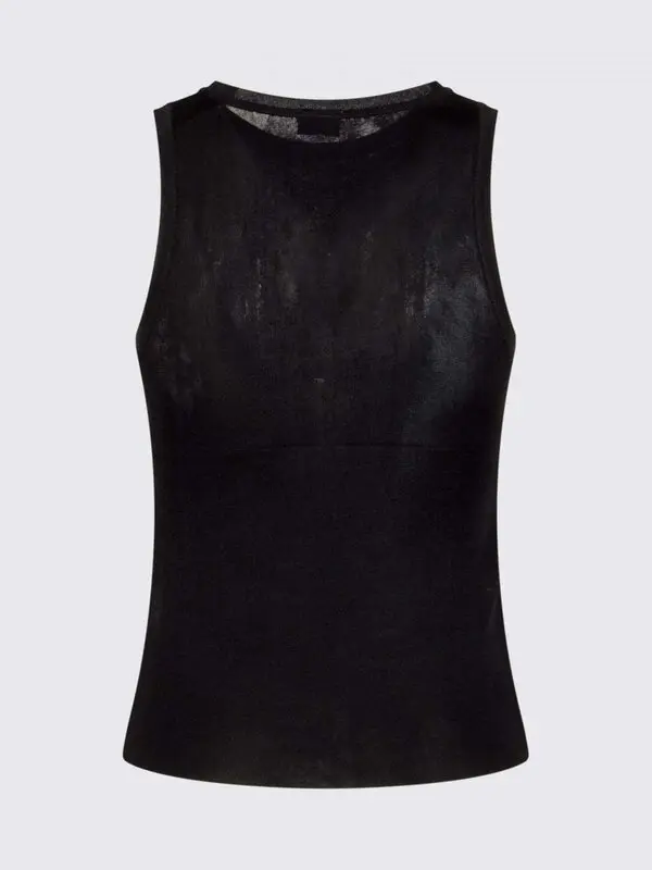 Saint Laurent Viscose Top - Black