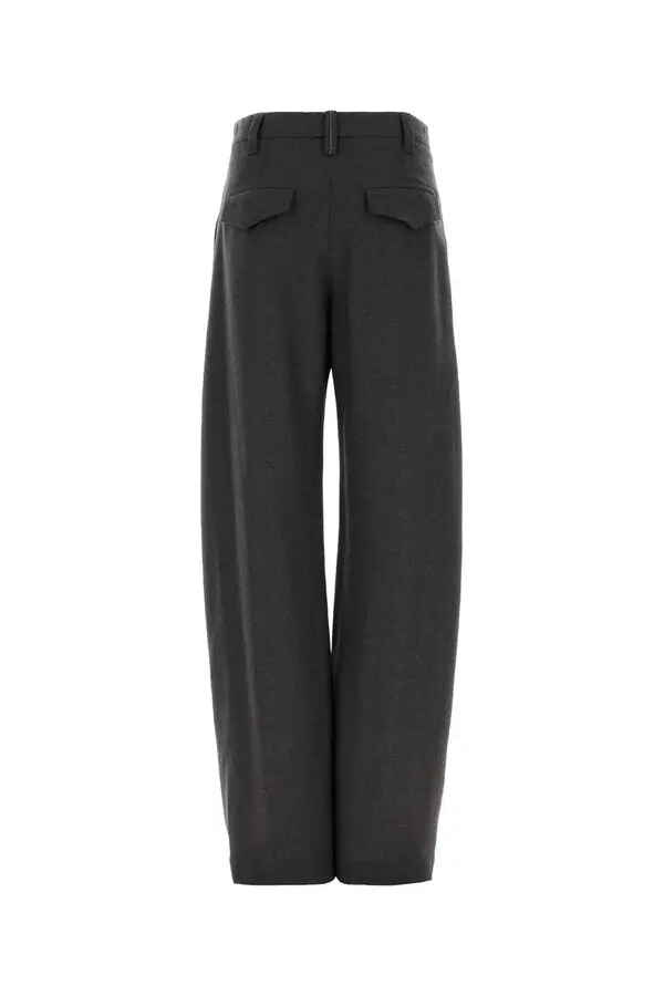 Brunello Cucinelli Charcoal Wool Pant