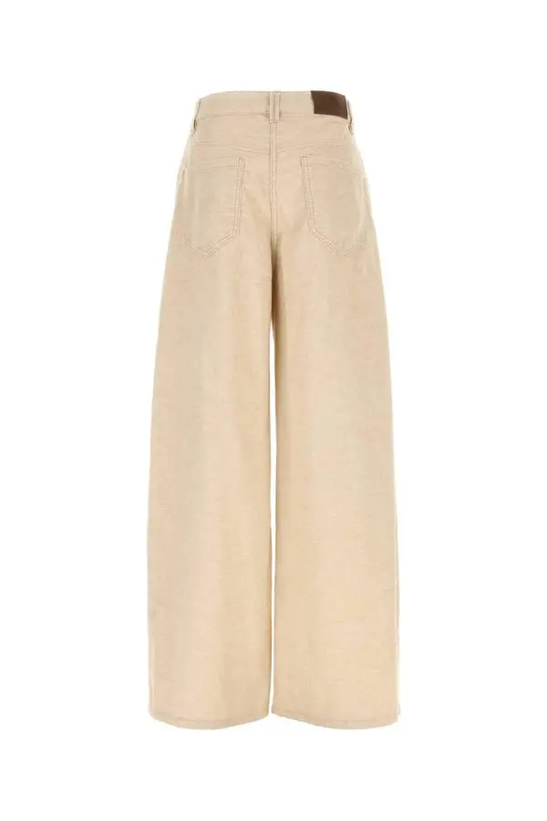 Brunello Cucinelli Wide-leg Pant - Brown