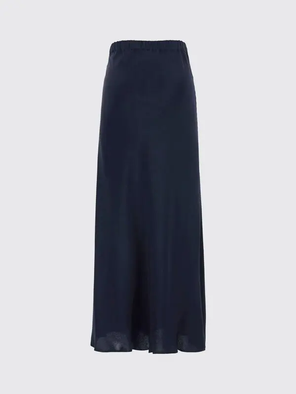 Max Mara High-waisted Silk Crêpe Pencil Maxi Skirt - Blue