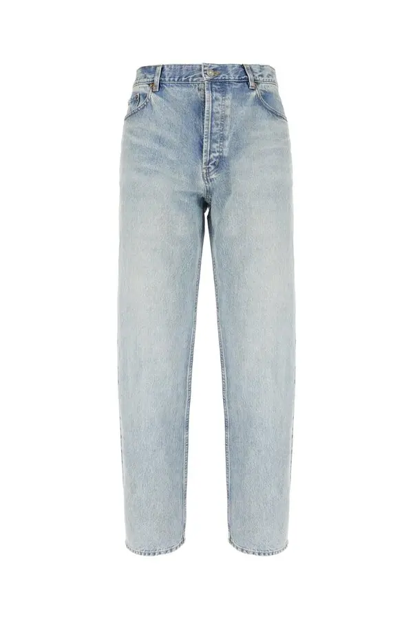Saint Laurent Straight Leg Jeans - Multicolor