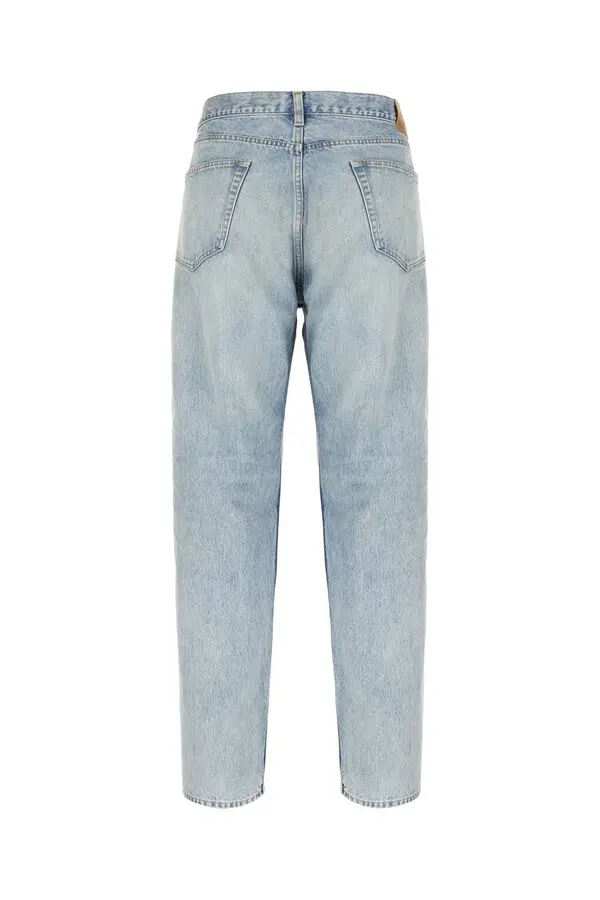 Saint Laurent Straight Leg Jeans - Multicolor