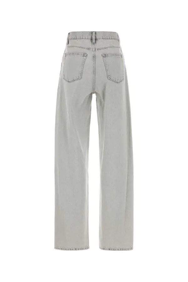 JIL SANDER Light Grey Denim Jeans