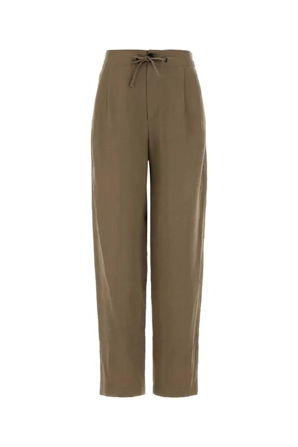Brunello Cucinelli Cappuccino Jersey Pant - Brown