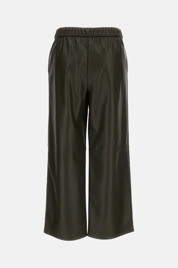 Max Mara Coated Jersey Cropped Trousers