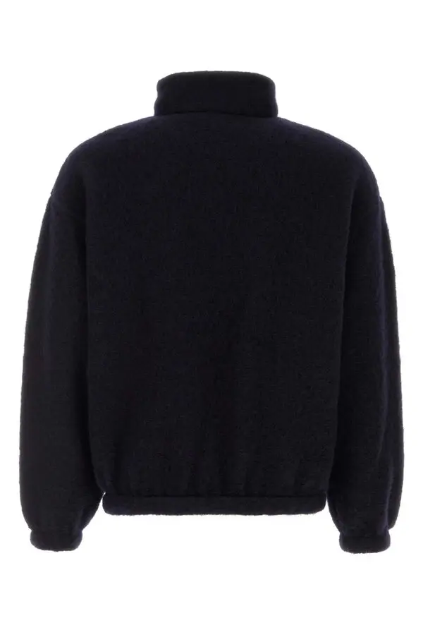 JIL SANDER Midnight Wool Blend Sweatshirt
