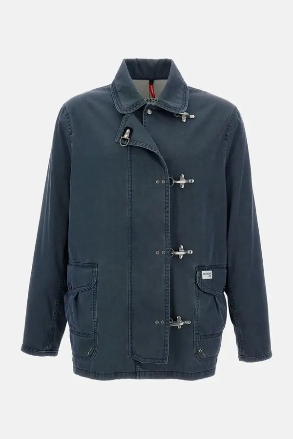 FAY Archive Cotton Twill 4 Ganci Jacket - Multicolor