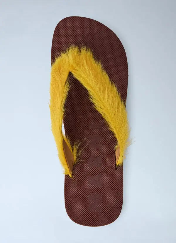 Marni Feather Embellished Sandals
