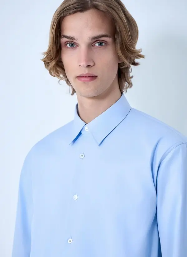 Dries Van Noten Contrast Cotton Shirt