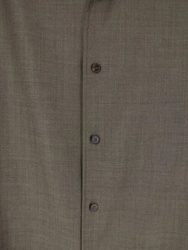 Loro Piana Elyse Virgin Wool Shirt