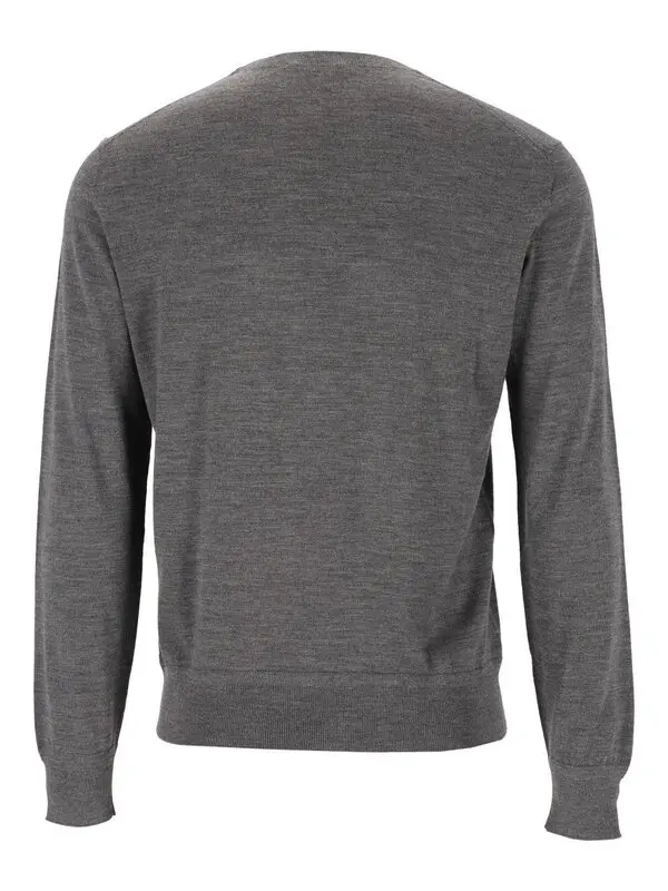 TOM FORD Wool Crew Neck Sweater - Gray