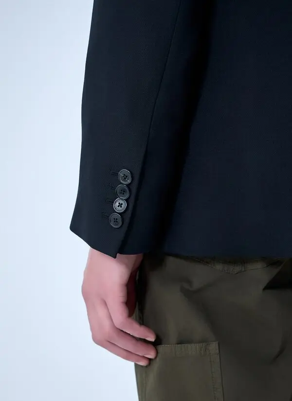 Dries Van Noten Single-breasted Wool Blazer