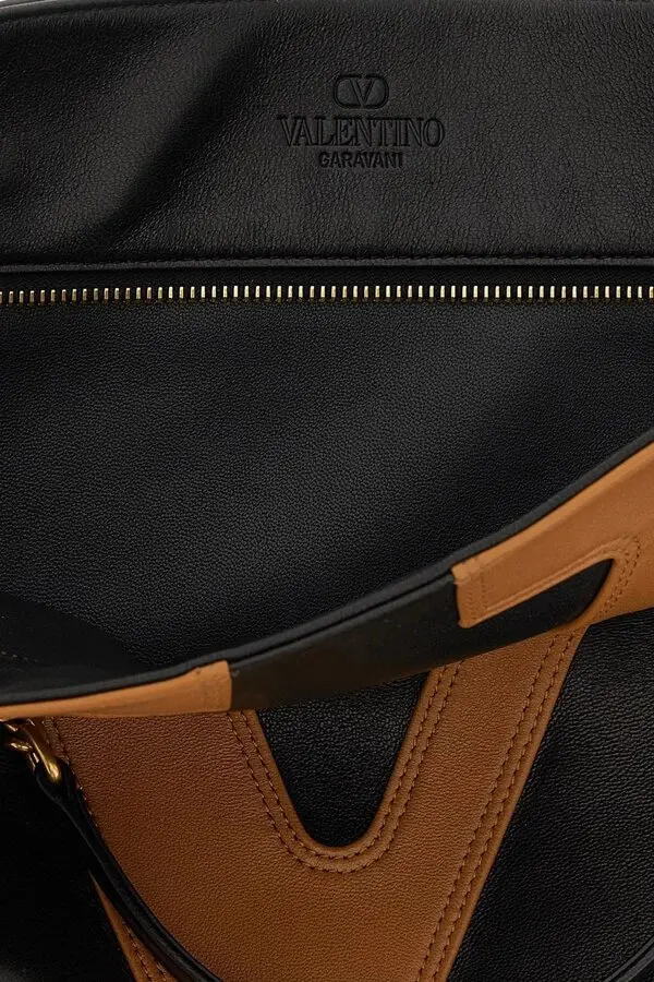 Valentino Garavani Viva Superstar Midi Shopping Bag - Brown