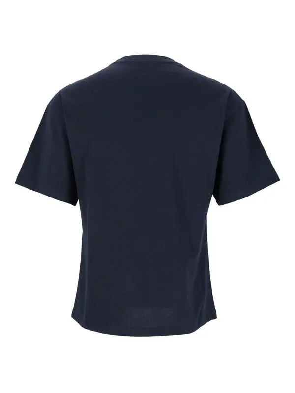 Saint Laurent Oversized Cotton T-shirt By - Blue