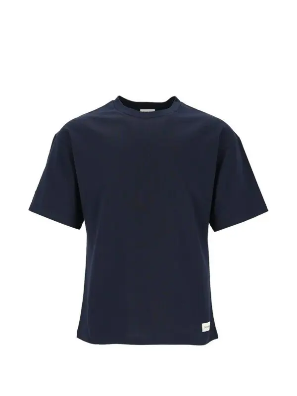 Saint Laurent Oversized Cotton T-shirt By - Blue