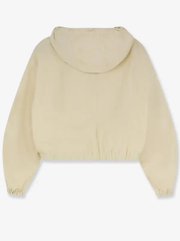 Celine Cotton Blend Jacket With Logo - Multicolor