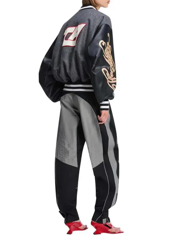 Attico Dark Bomber Jacket