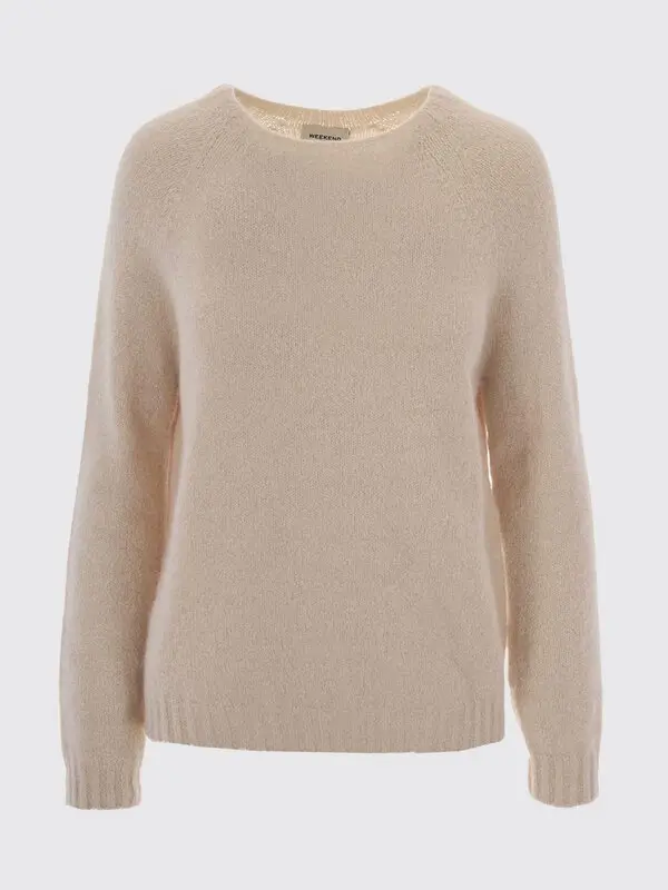 Max Mara Alpaca Blend Pullover Sweater - Cream