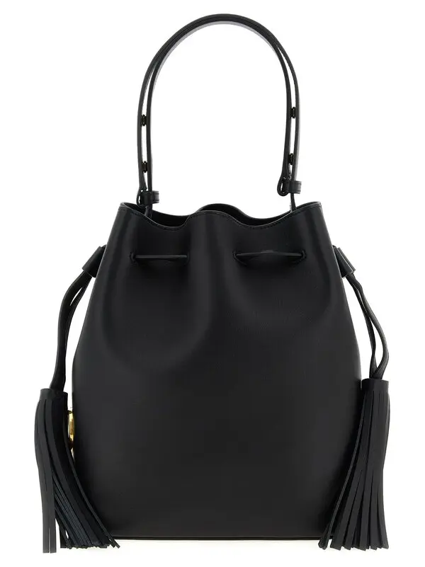 Valentino Garavani Vlogo Signature Shoulder Bag - Black