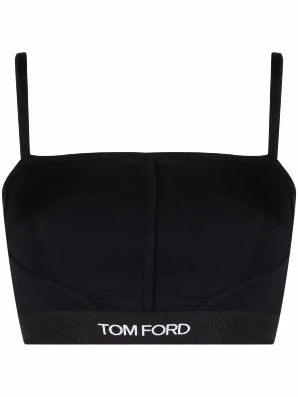 TOM FORD Logo Top - Black