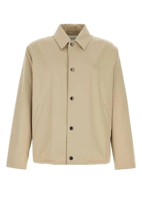 Burberry Cappuccino Gabardine Jacket