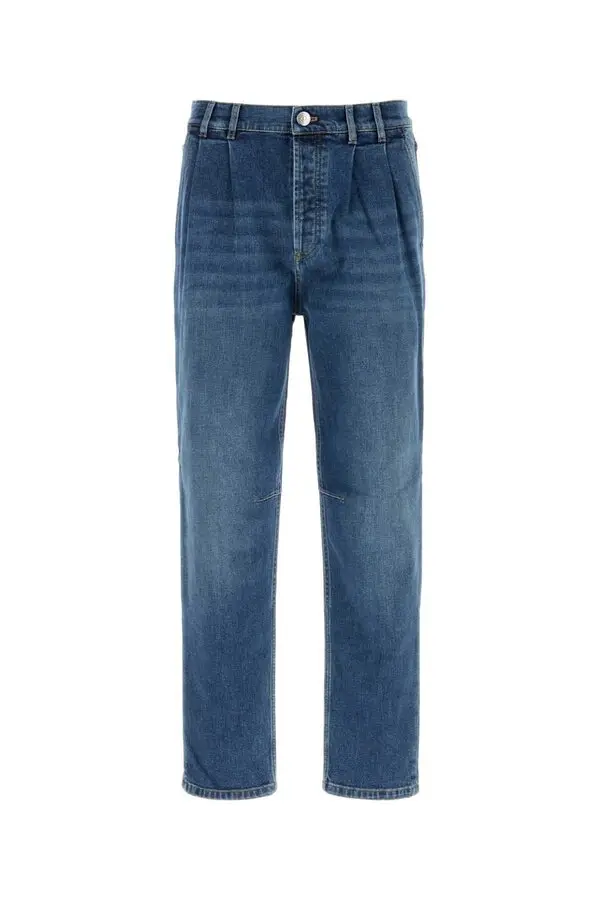 Brunello Cucinelli Stretch Denim Jeans - Blue