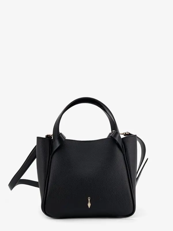 CHRISTIAN LOUBOUTIN Bettina Mini Leather Shoulder Bag - Black