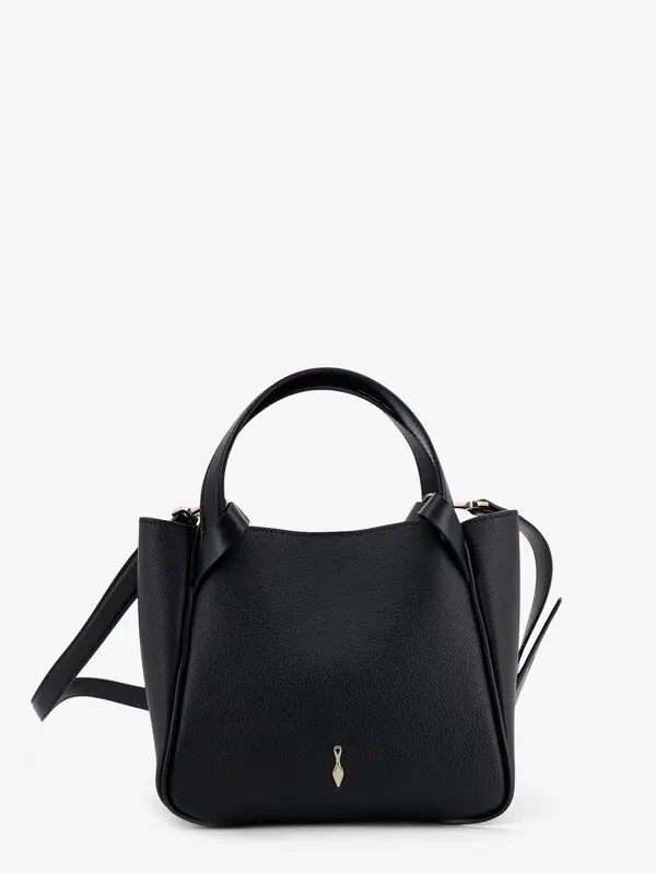 CHRISTIAN LOUBOUTIN Bettina Mini Leather Shoulder Bag - Black