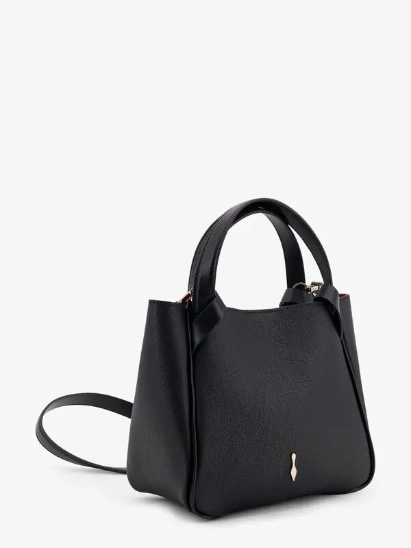 CHRISTIAN LOUBOUTIN Bettina Mini Leather Shoulder Bag - Black