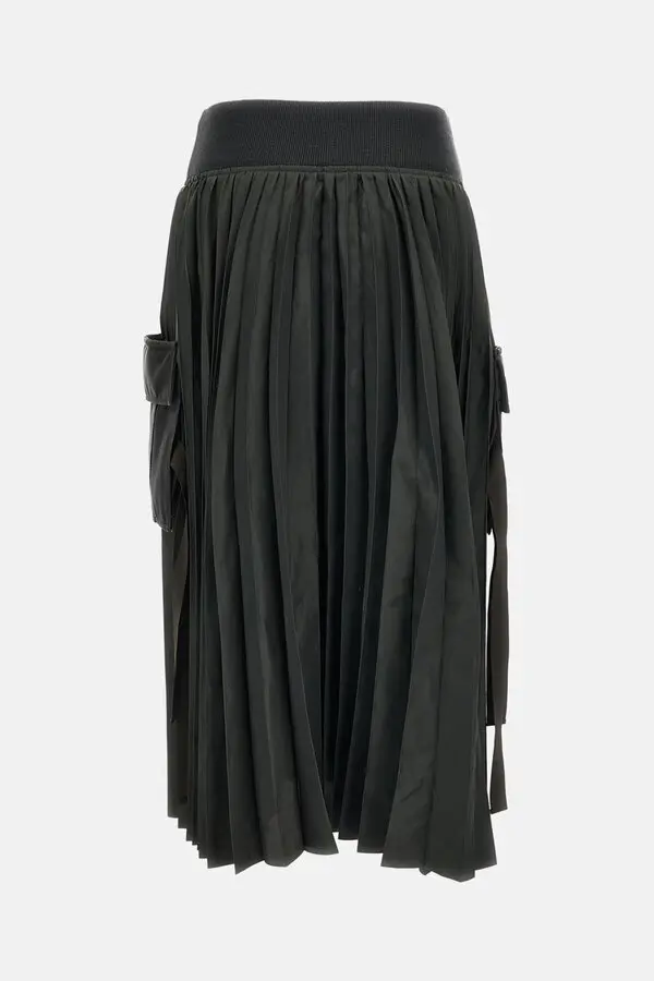 Sacai Nylon Twill Skirt