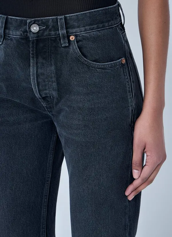 Saint Laurent Straight High Rise Jeans