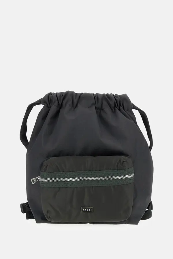 Sacai Technical Nylon Pocket Knapsack Backpack