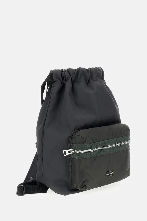 Sacai Technical Nylon Pocket Knapsack Backpack
