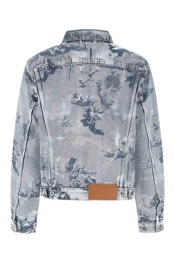 Off-White Printed Denim Jacket