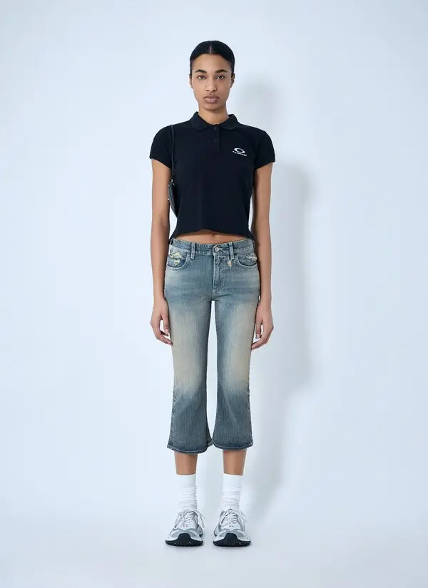 Balenciaga Cropped Denim Jeans