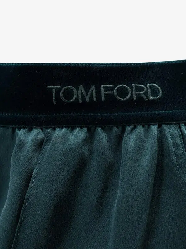 TOM FORD Satin Trousers - Multicolor