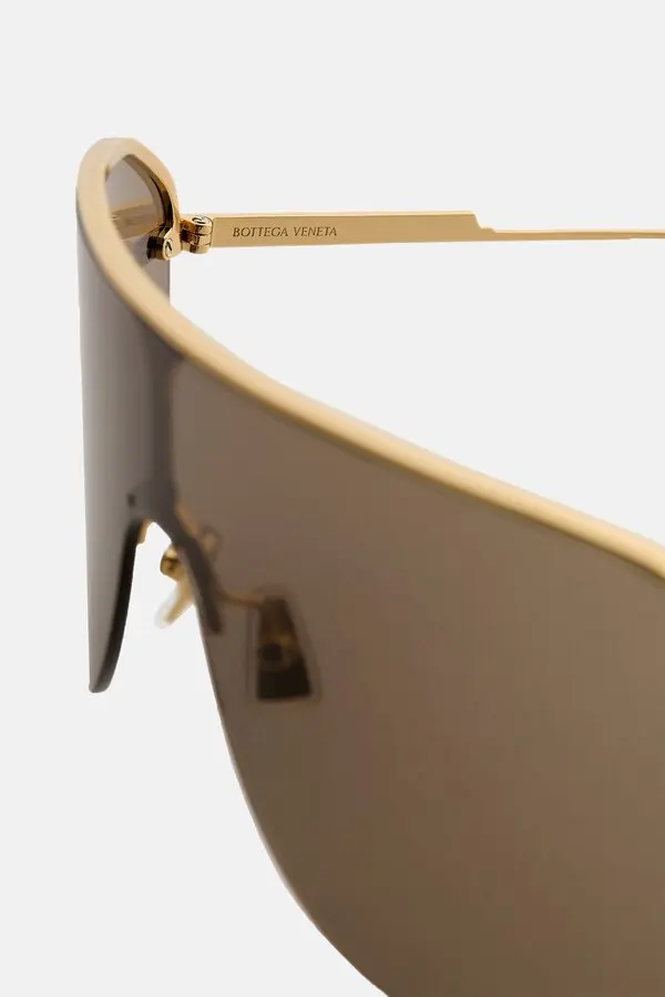 Bottega Veneta Long Ribbon Shield Sunglasses