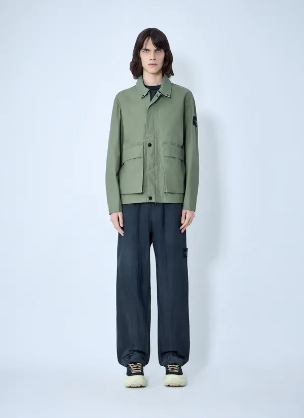 Stone Island Cotton Twill Field Jacket