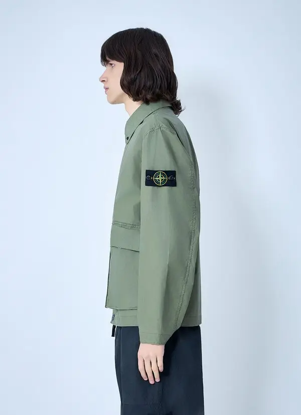 Stone Island Cotton Twill Field Jacket