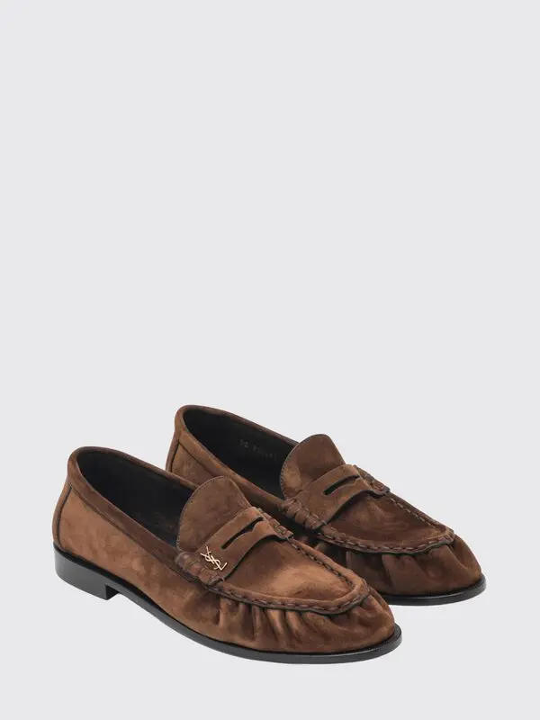 Saint Laurent Le Loafer Suede Loafers