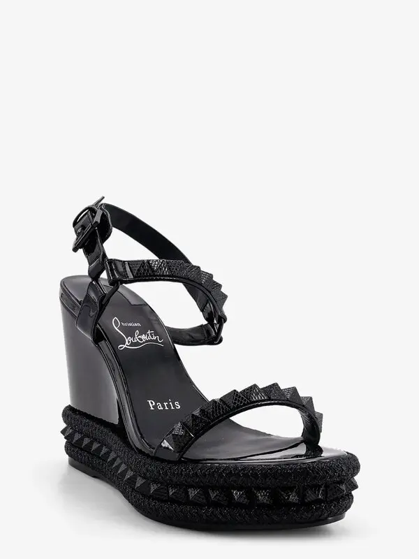 CHRISTIAN LOUBOUTIN Pyra Clou Leather Sandals