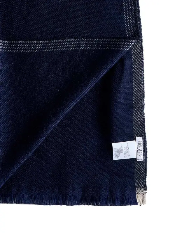 Brunello Cucinelli Wool And Cashmere Scarf