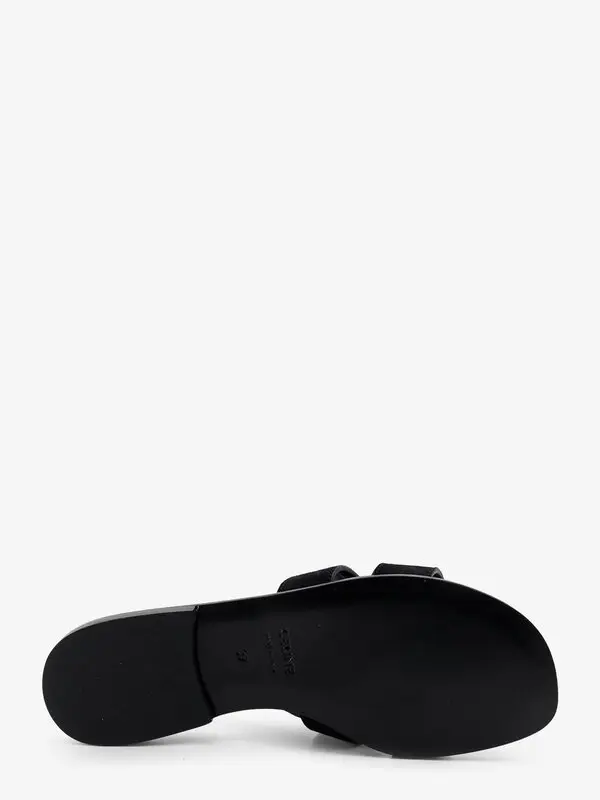 Celine Marina Suede Sandals With Triomphe Logo