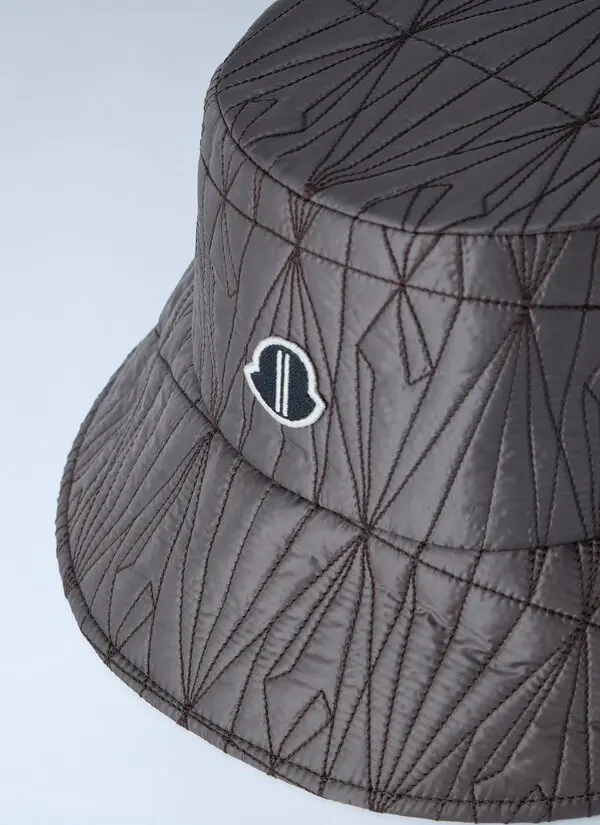 Moncler Rick Owens Quilted Bucket Hat